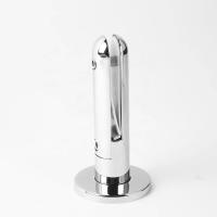 China Base Plated Round Glass Spigot Stainless Steel 304/316/2205 with Holes for Railing Pool Fencing - 30 Day Delivery for sale