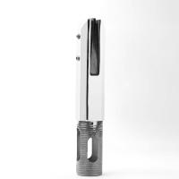 China Stainless Steel 304 Glass Spigot with 26mm Core Drill for Pool Fencing and Glass Railing Systems for sale
