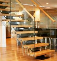 China Stainless Steel 316 Glass Standoff for Frameless Stair Railing 304 316L for sale