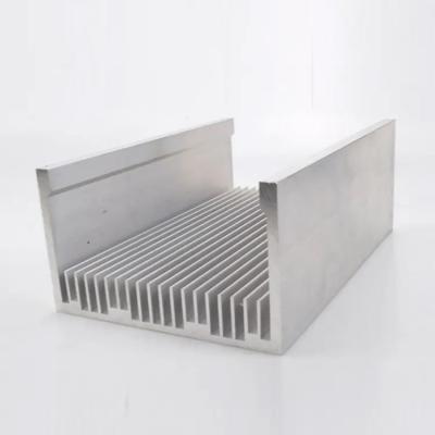 China Aluminum Alloy Heat Sink Profile T3-T8 CNC Machining 6063 6061 Custom Length for sale