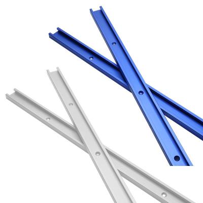 China High Stability Aluminum Alloy T-Track Pre-Drilled 1220mm 6000 Series Mill Finish for sale