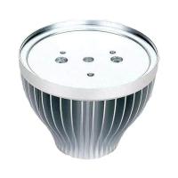 China Extruded Aluminum Heatsink Profile for LED Light 50mm 6063 T5 Anodized for sale