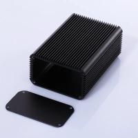 China Aluminum Meter Control Box 80x45x115mm Anodized Finish for Industrial Use for sale