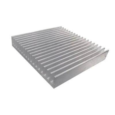 China Custom Aluminum Extruded Heatsink AL 6063 T5 for Industrial Electronic Cooling for sale