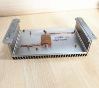 China Black Anodized Aluminum Extrusion Heatpipe Heatsink 6063 380mm Custom for sale