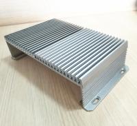 China Black Anodized Aluminum Extrusion Heatpipe Heatsink 6063 380mm Custom for sale