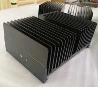 China Aluminum RAM Heatsink Black Powder Coating 6063 Extrusion 380mm Max Size for sale