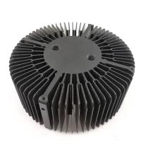 China Anodized Aluminum Extrusion Sunflower Heat Sink 6063 Alloy 380mm Max Section for sale