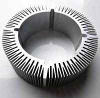 China Anodized Aluminum Extrusion Sunflower Heat Sink 6063 Alloy 380mm Max Section for sale
