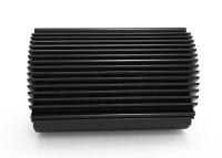China OEM Aluminum Extrusion LED Heat Sink Round Enclosure 70mm x 100mm for sale