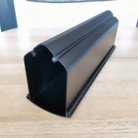 China Aluminum Extrusion Profile Power Supply Case 6063 Alloy Anodized Finish Square Tube Shell for sale