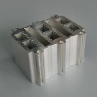 China Aluminum Heat Sink Profile 6063 Anodized Extrusion for Industrial Cooling 380mm for sale