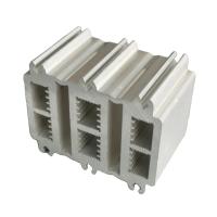 China Aluminum Heat Sink Profile 6063 Anodized Extrusion for Industrial Cooling 380mm for sale