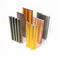 China Wave Decorative Aluminum Profile 0.8-5.0mm Exterior Wall Cladding for Facades for sale