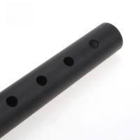 China Custom CNC Aluminum Turning Milling Parts Tube Black Anodized 10-300mm for sale