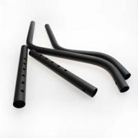 China Custom CNC Aluminum Turning Milling Parts Tube Black Anodized 10-300mm for sale