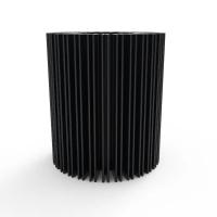 China Custom Aluminum Extruded Heat Sink LED Radiator AL6061-T5 Anodized OEM for sale