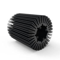 China Custom Aluminum Extruded Heat Sink LED Radiator AL6061-T5 Anodized OEM for sale