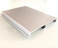 China High Grade Silver Anodized Extruded Aluminum Planks Decking - Custom Sizes & Industrial Grade Corrosion Resistance for sale