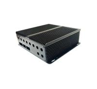 China Rugged Embedded Computer Heat Sink Extrusion Aluminum Profile 150mm Width for sale