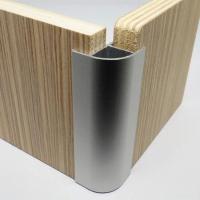 China Aluminum Alloy 6063 Corner Profile for Interior Home Decoration 6.7m Length for sale