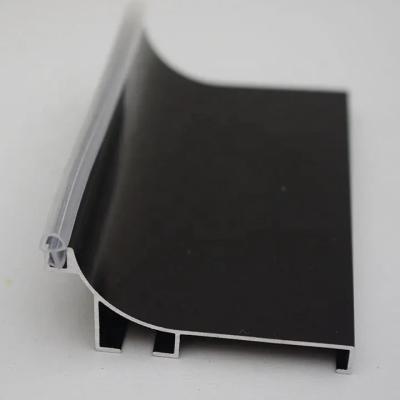 China Aluminum Hidden Embedded Kitchen Cabinet Handle L Shape 6063-T5 Profile for sale