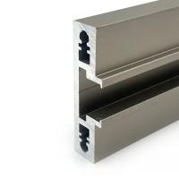 China Construction Aluminum Door Profile Sliding Glass Door Extrusion Slim Profile 6063-T5 for sale