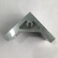 China Die Cast Aluminum Right Angle Bracket 6063 T5 for Industrial Profile Accessories for sale