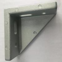China Die Cast Aluminum Right Angle Bracket 6063 T5 for Industrial Profile Accessories for sale