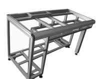 China Shelves Accessories Table T Slot Aluminium Extrusion Profiles for sale