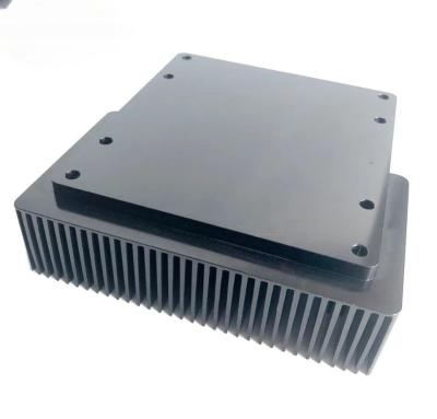 China Custom CNC Milled Aluminum Heat Sink Profile 120x36x122mm AL6063 T5 for sale