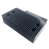 China Custom CNC Milled Aluminum Heat Sink Profile 120x36x122mm AL6063 T5 for sale