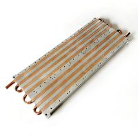 China High Power Aluminum Water Cooling Heat Sink Plate 200mm Liquid Cooling Plate for IGBT for sale