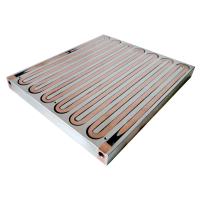 China Custom Liquid Cooling Heatsink Aluminum Cold Plate with Copper Tubes for High Power Devices for sale