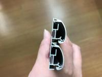 China 6063 6061 6005 Aluminum LED Profile Snap Fit for Light Box 5.8m Length for sale