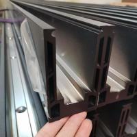 China Anodized U-Channel Aluminum Profile 0.8-5.0mm Thickness for Architectural Glass Railings with 8-25μm Anodizing for sale