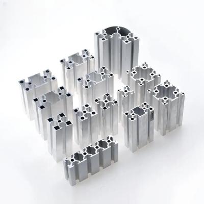 China Customized 6063 6061 Anodized T Slot Aluminum Profile for Industrial Use 3m to 6m for sale