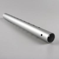 China Matte Silver Anodized Aluminum Round Tube 6000 Series Drilling Pipe 0.1-20mm Thickness for sale