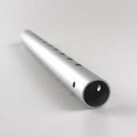 China Matte Silver Anodized Aluminum Round Tube 6000 Series Drilling Pipe 0.1-20mm Thickness for sale