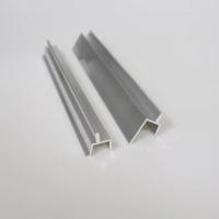 China Anodized Aluminum Extrusion Handles for Kitchen Furniture 6063 T5 Custom Length for sale