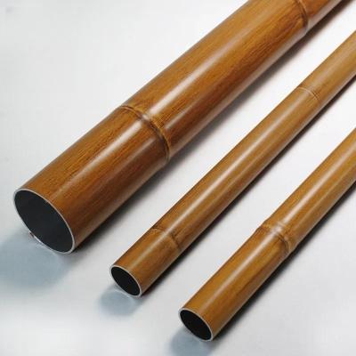 China Customized 6063 Natural Bamboo Wood Grain Extrusion Aluminum Alloy Profile 3m-6m Length for sale