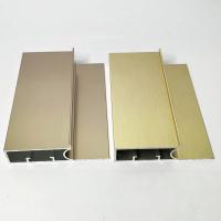 China Custom Aluminum Extrusion Profile for Kitchen Cabinet 6000 Series Alloy for sale