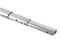 China Customizable Telescopic Aluminum Trolley Handle for Luggage 6061 6063 for sale