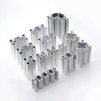 China 4080 Aluminum Extrusion T Slot Profile 40x40mm 6000 Series T5 T6 Custom Length for sale