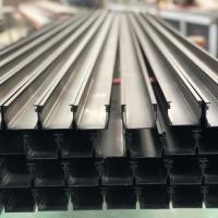 China Aluminum Curtain Pole Track Rail Profile 3m to 6m Length Customizable for sale