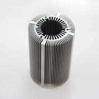 China Industrial Aluminium Sunflower Heatsink Profile T5-T8 Aluminum Alloy LED Heat Sink Customizable for sale