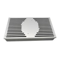 China Customized Aluminum Heatsink Radiator Profiles for Electronics LED Solar 6063 Grade for sale