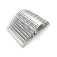 China Custom Extruded Aluminum Radiator Profile for Electronics and LED Lighting for sale