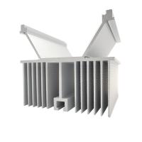 China Custom Extruded Aluminum Radiator Profile for Electronics and LED Lighting for sale