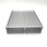 China Custom Aluminum Alloy Radiator Shell 6063 Extrusion for Electronics and Automotive for sale